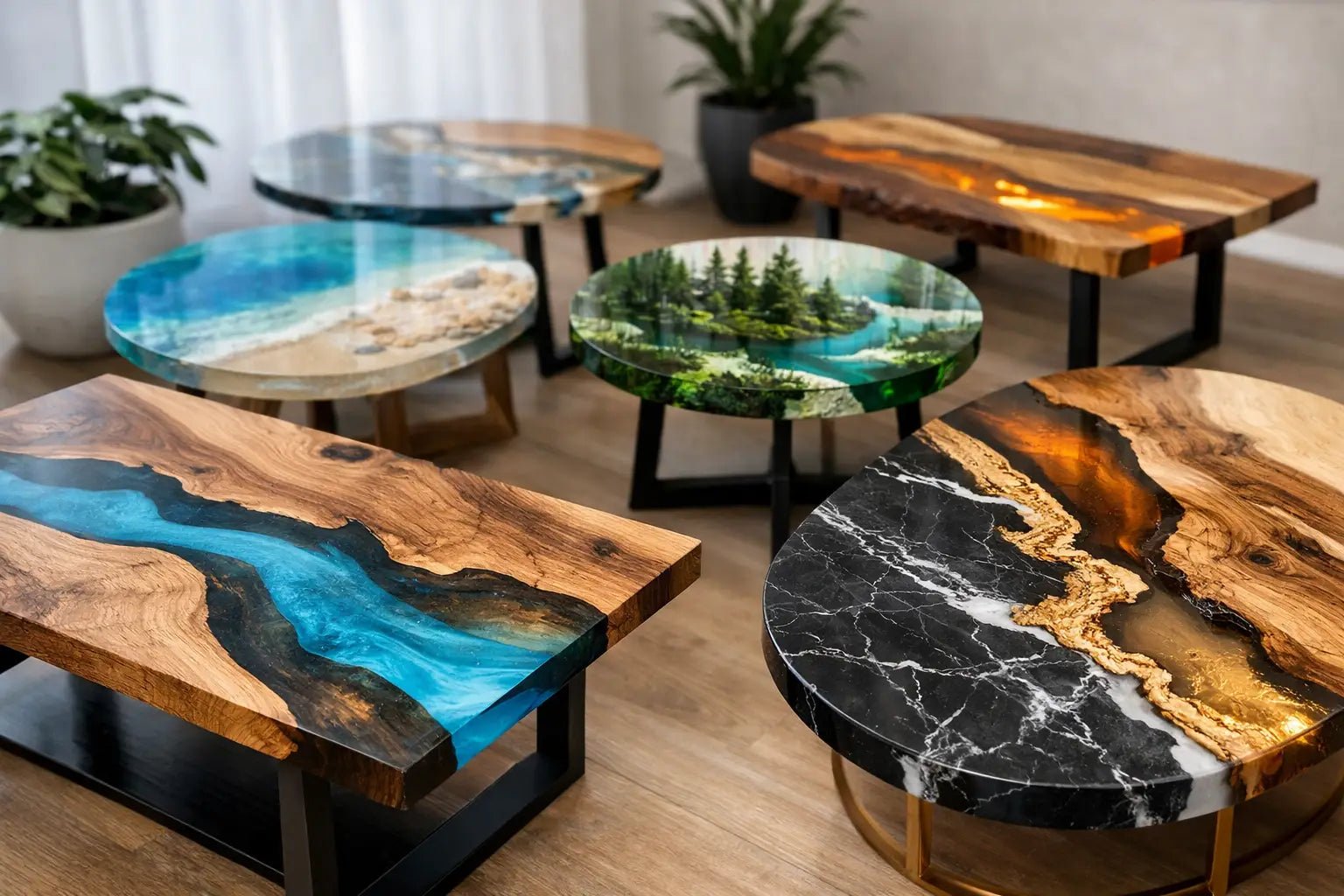 8 Resin Table Design Trends to Watch – Carpenter of Nature