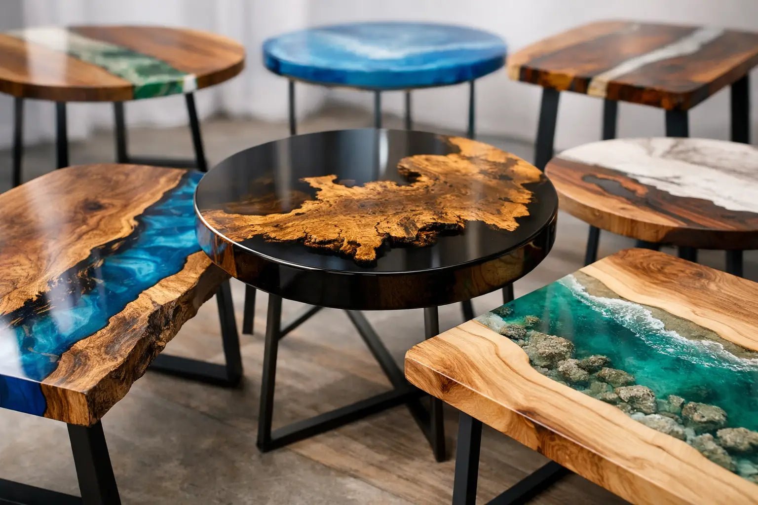 9 Epoxy Resin Table Projects Worth Making – Carpenter of Nature