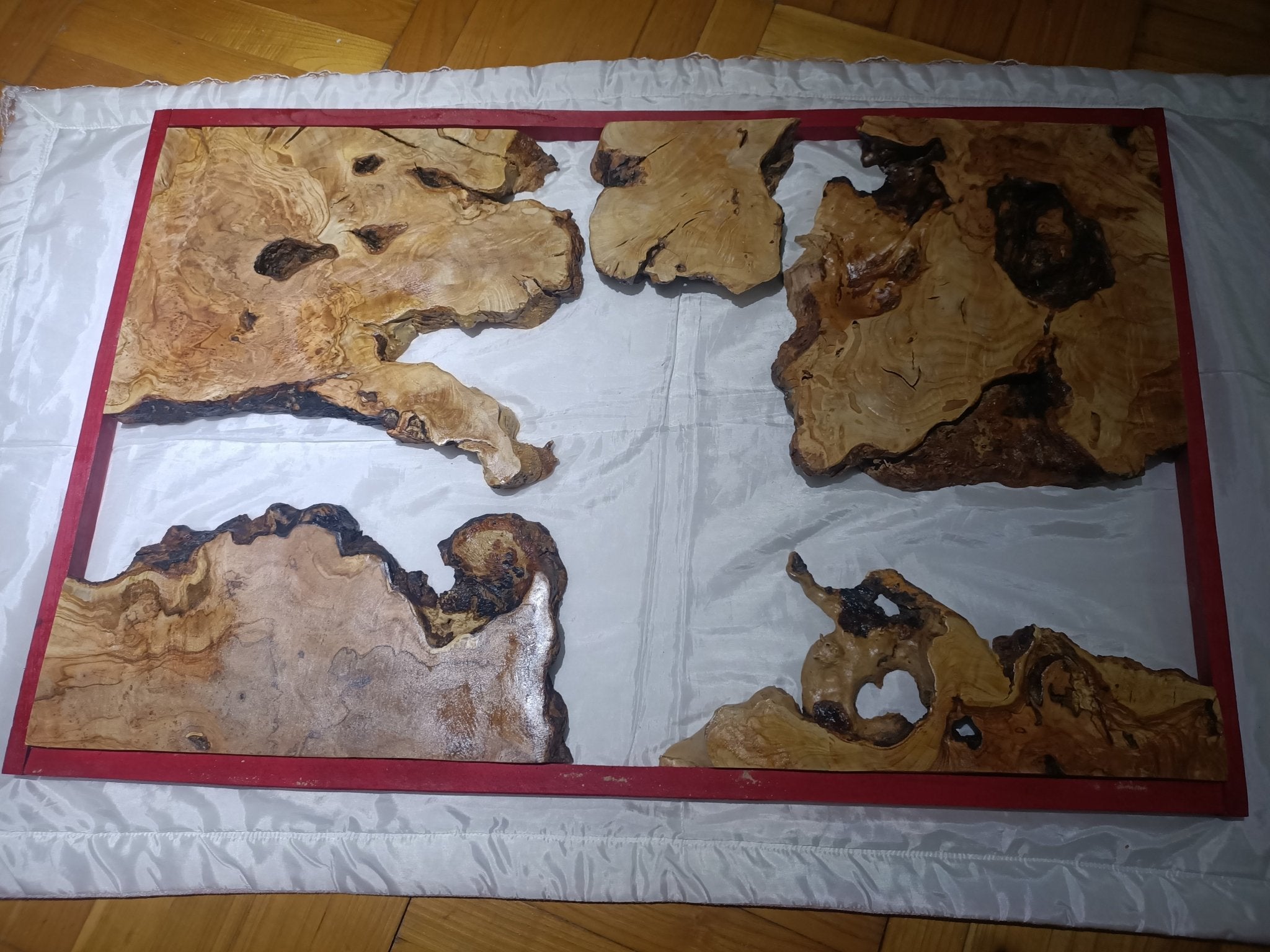 Olive Slab Set for River Table 24-32-48-72 – Carpenter of Nature