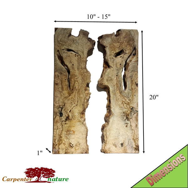 Olive Wood Slab for DIY and Epoxy River Table 20" – Carpenter of Nature